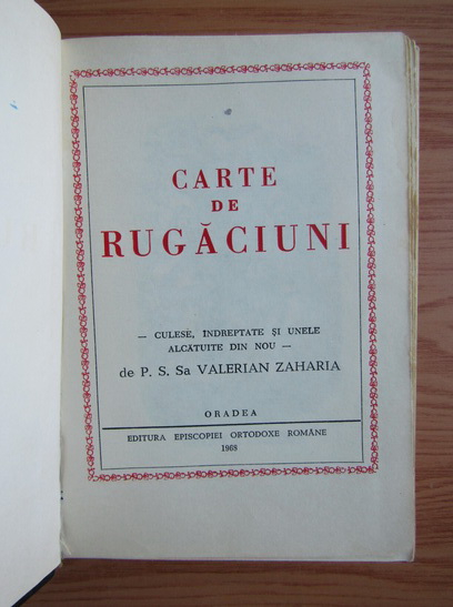 Carte de rugaciuni - Cumpără